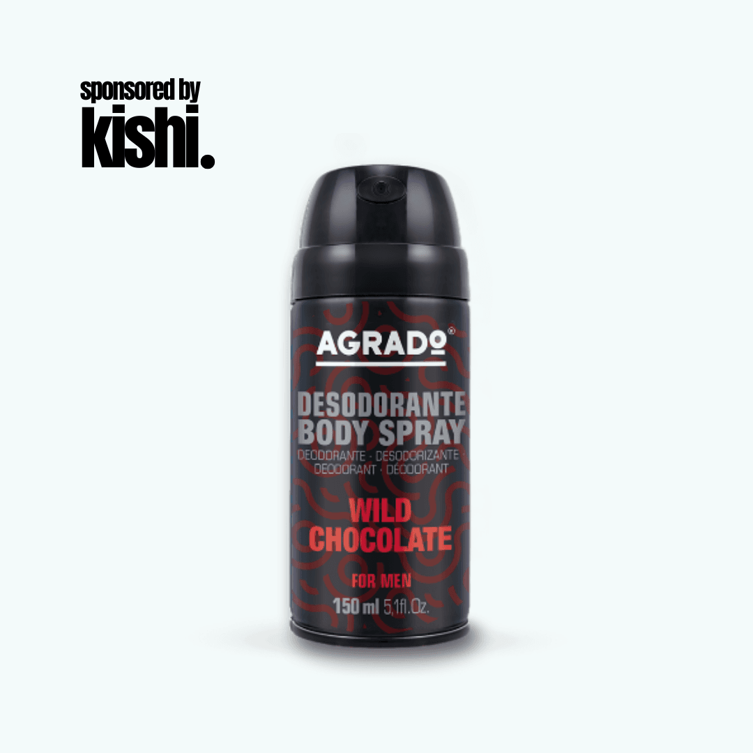 AGRADO Wild Chocolate Body Spray Deodorant – 150ML – KISHI Shop